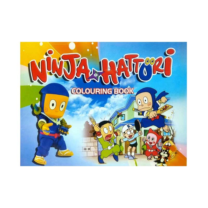 Ninja Hattori Colouring Book in Ninja Hattori Colouring Book