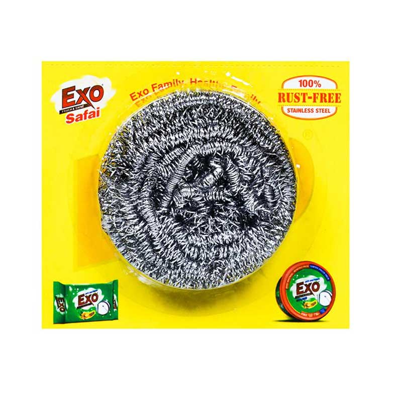 Stainless Steel Scrubber 11g (Exo) in Stainless Steel Scrubber 11g (Exo)