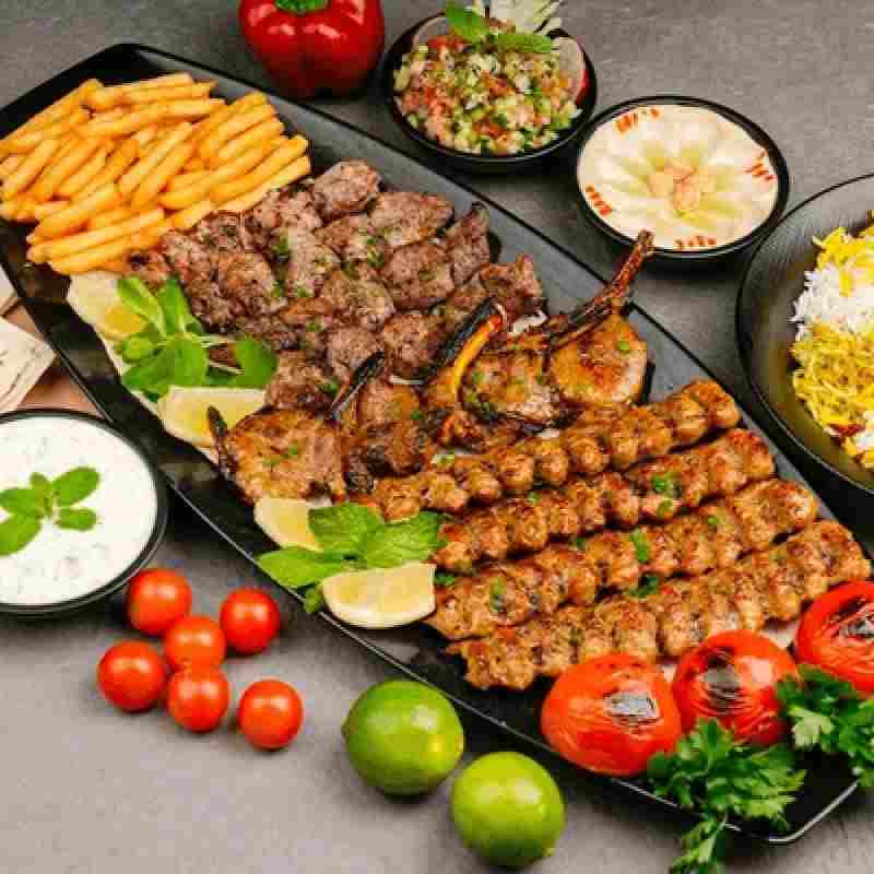 Barbecue Shawarma Roll in Barbecue Shawarma Roll